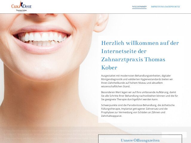 Cuxhaven Zahnarzt - Thomas Kober - Zahnersatz | Öffnungszeiten ...